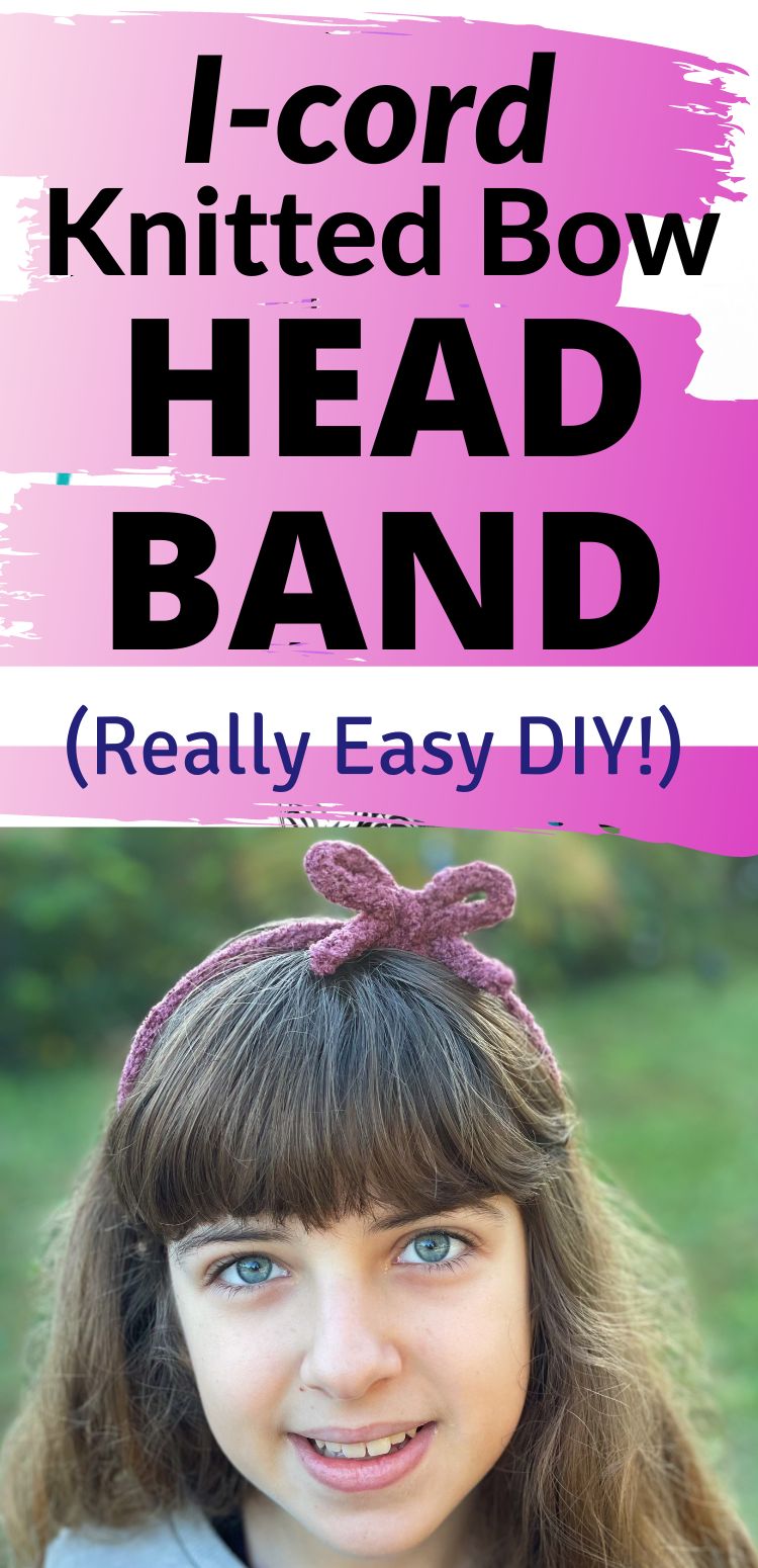 Easy Knitted Bow Headband Tutorial - Crafting on the Fly